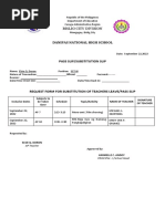 Student Dropout Form Template | PDF