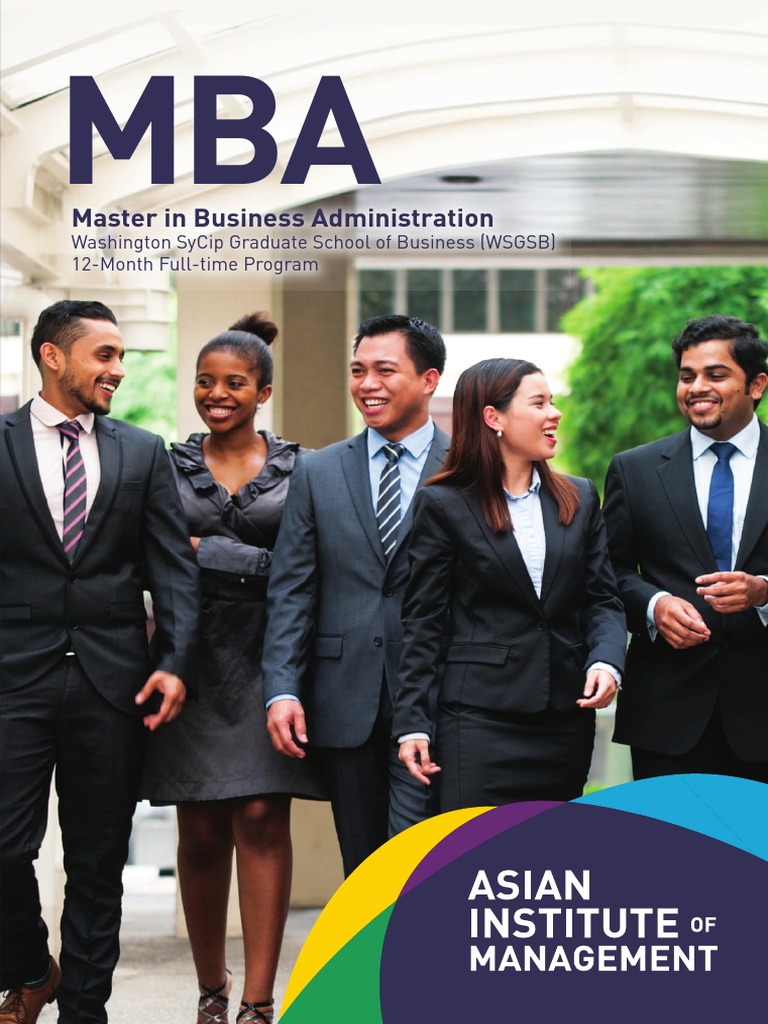 AIM MBA Brochure | PDF | Master Of Business Administration | Analytics