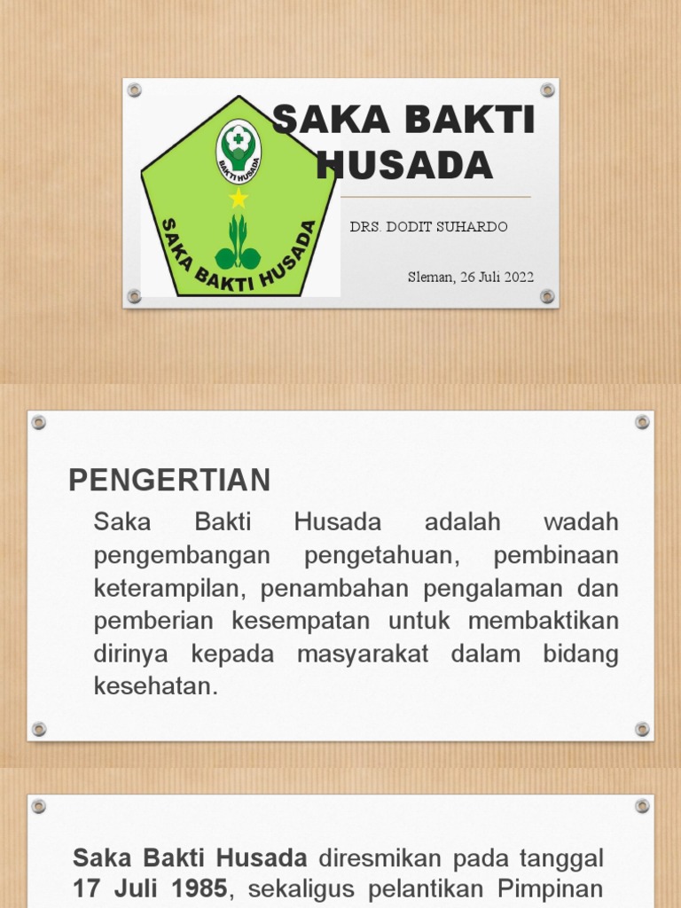 Saka Bakti Husada | PDF