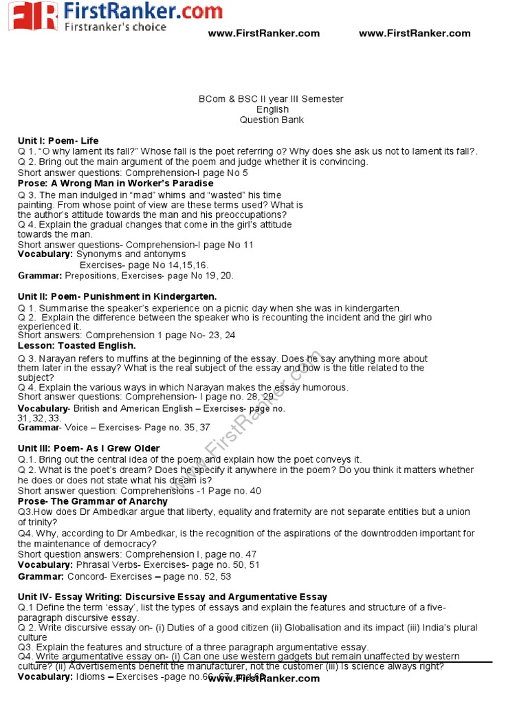 Grammar: Prepositions, Exercises-Page No 19, 20 | PDF | Essays ...