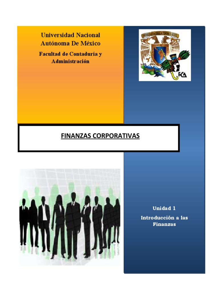 Unidad 1 Act. 1 | PDF | Apalancamiento (Finanzas) | Capital de trabajo
