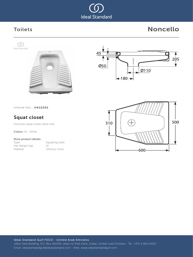 Data Sheet -Toilet Fixtures | PDF | Tap (Valve) | Valve