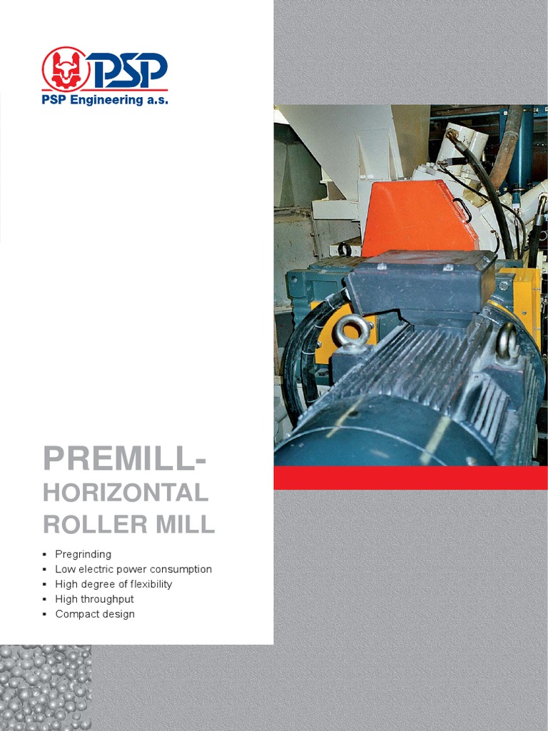 Premill Horizontal Roller Mill en | PDF | Mill (Grinding) | Cement