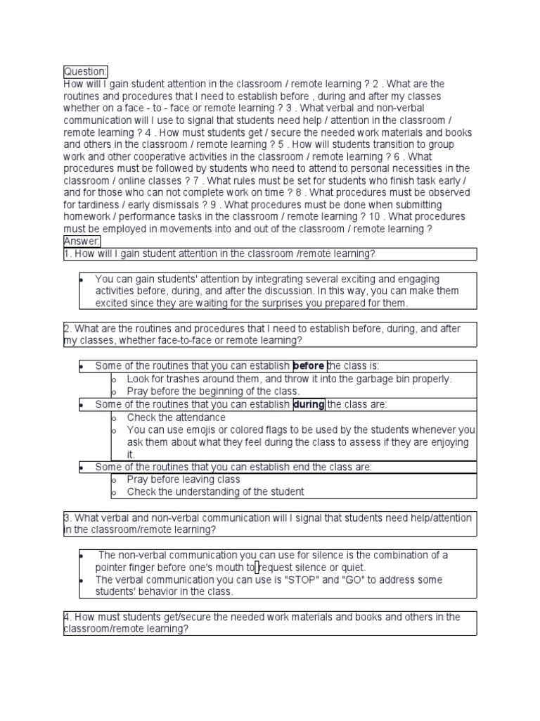 Ep 8 Fs 2 Page 60 | PDF | Distance Education | Classroom