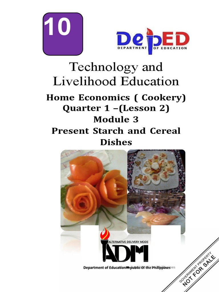 TLE10 HE Cookery Q1 Mod3 Lesson2 v3 | PDF | Sauce | Spoon