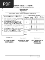 Skema JWPN Geo PPT Form 1 2019 | PDF