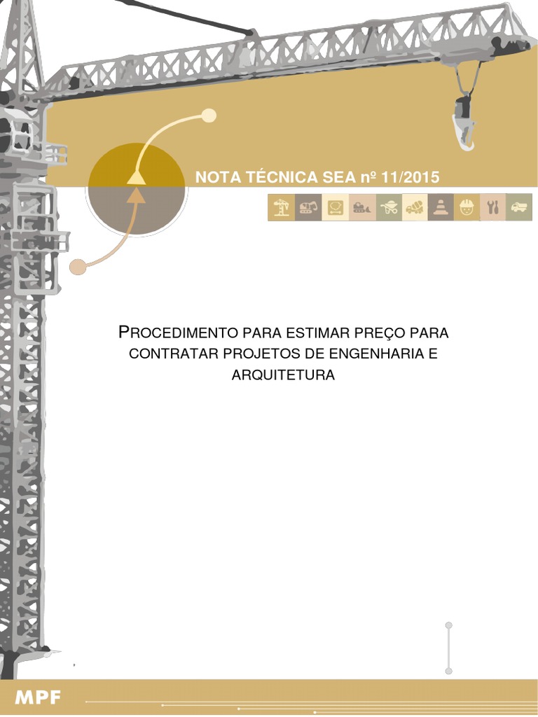 Contrato Projeto Nota Tecnica MPF | PDF | Engenharia | Economias
