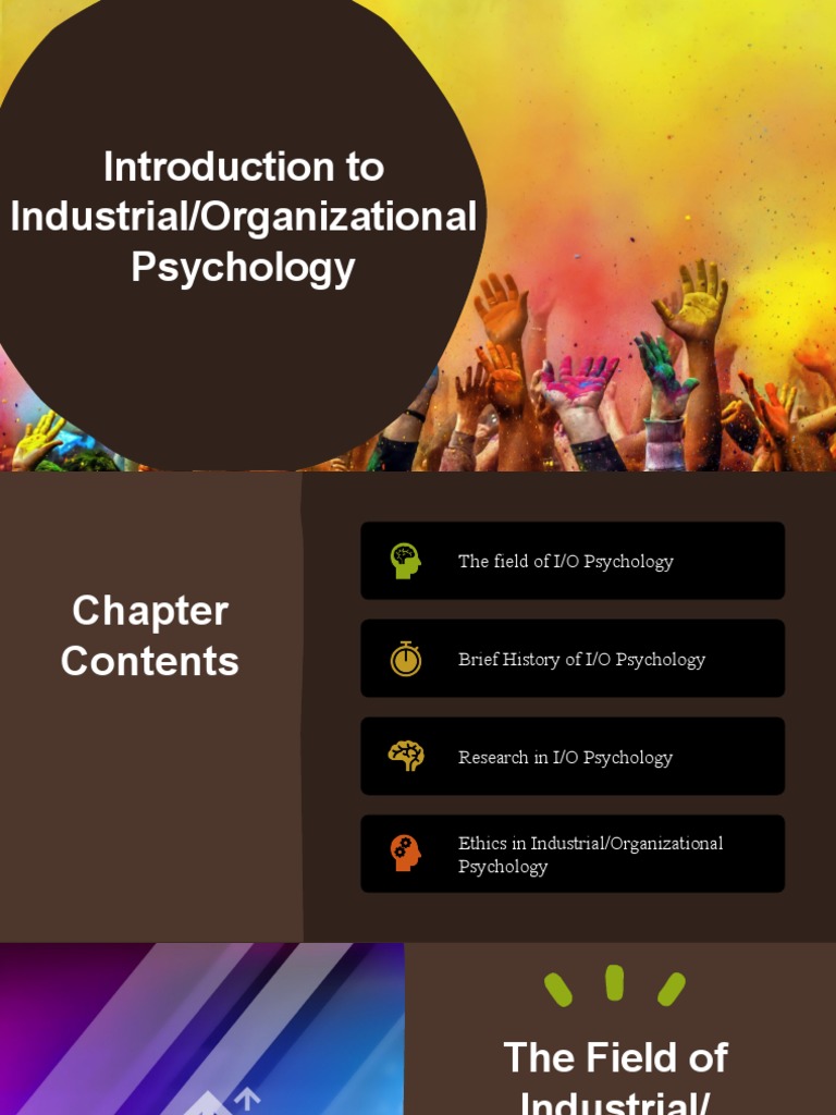 Introduction To Industrial-Organizational Psychology | PDF | Industrial ...