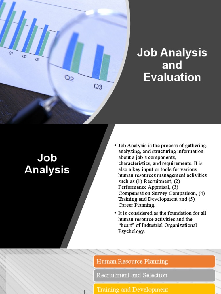 Job Analysis and Evaluation | PDF | Business | Behavioural Sciences