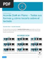 Claves de Sol y Fa en el Pentagrama | PDF