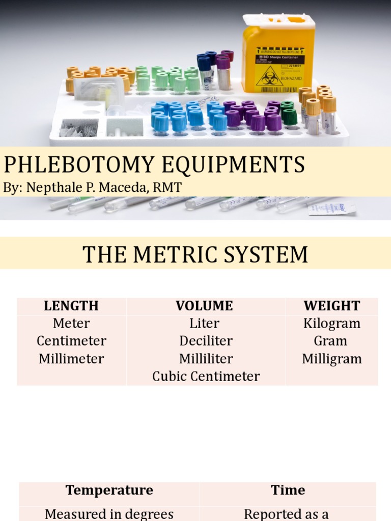Lesson 5 Phlebotomy Equipments | PDF | Blood Plasma | Coagulation