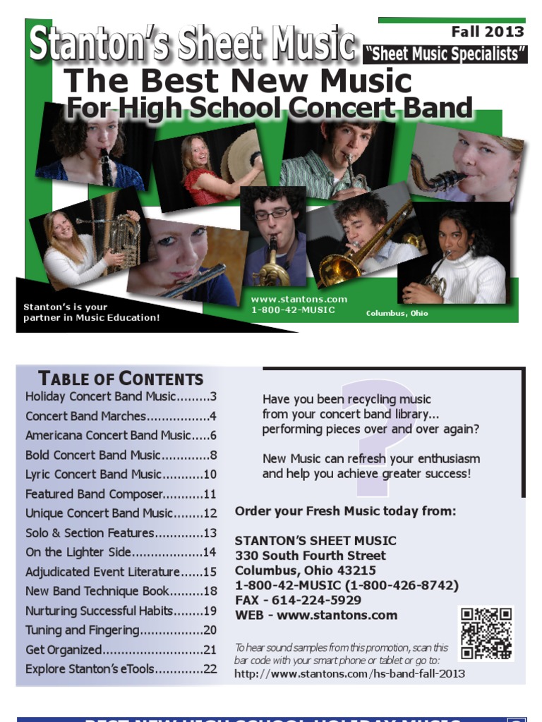 High School Concert Band Fall 2013 | PDF | Performing Arts