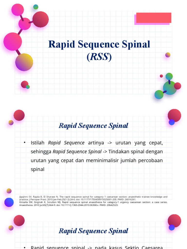 Rapid Sequence Spinal | PDF