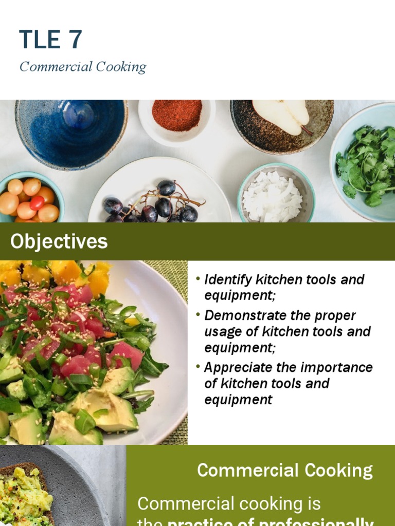 TLE 7 Kitchen Tools | PDF | Knife | Home