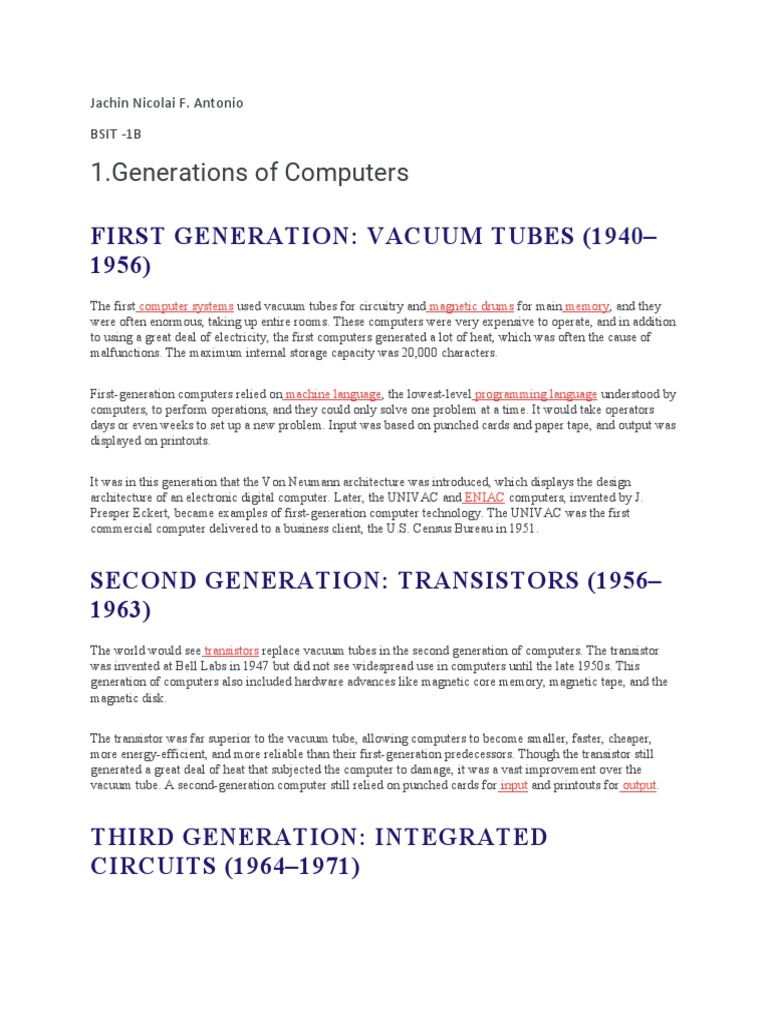 Intro To Computing | Download Free PDF | Microprocessor | Personal Computers
