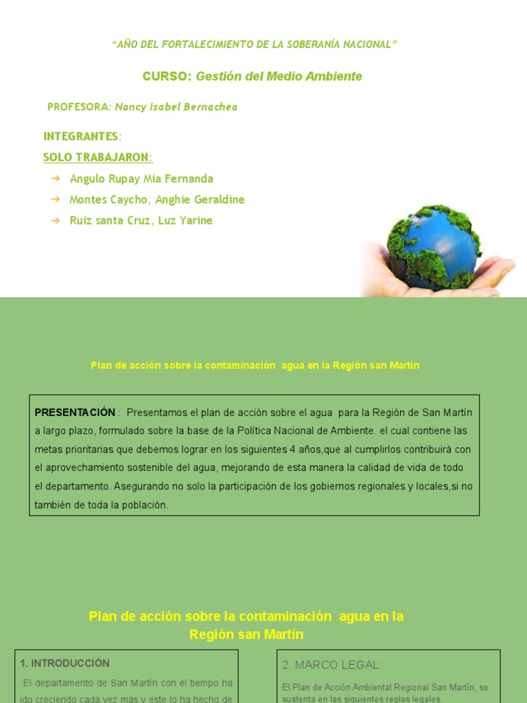 Gestión Del Medio Ambiente Pdf Sustentabilidad Agua