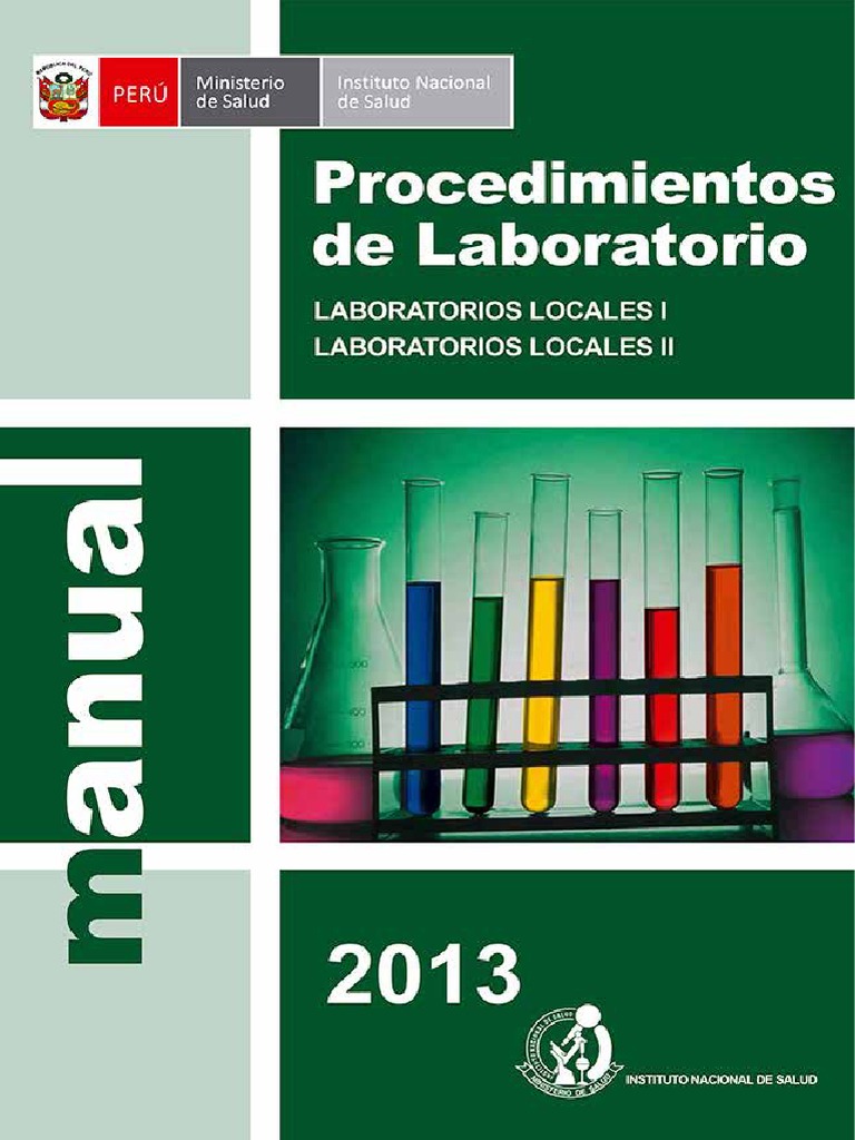 Manual de Procedimientos de Laboratorio Clínico | PDF | Esterilización (Microbiología) | Etanol