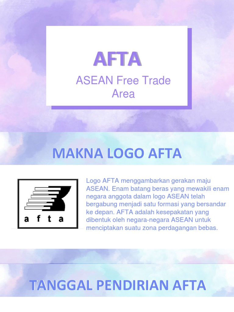 Logo Afta | PDF