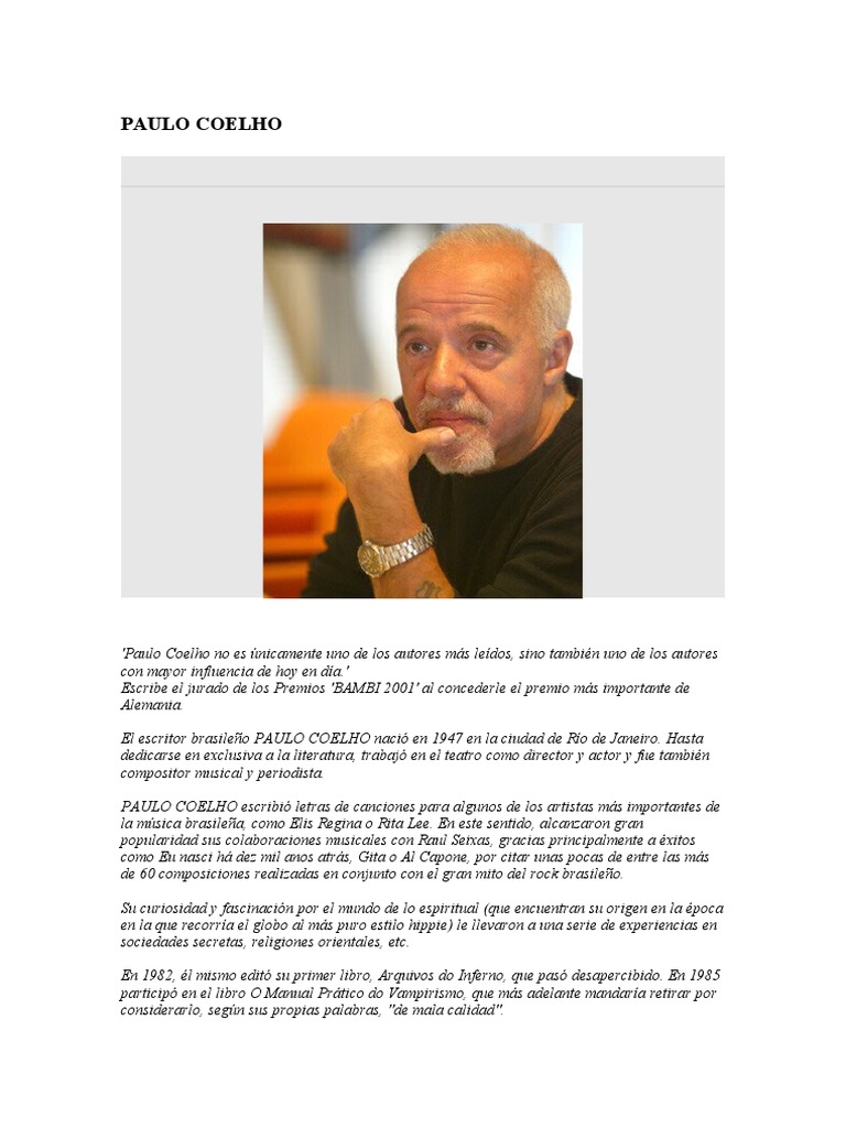 Paulo Coelho | PDF
