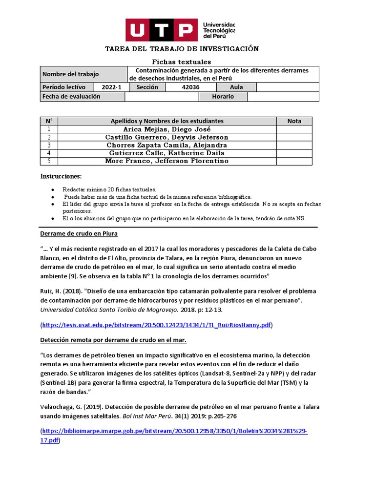 (AC-S11) Semana 11 Tarea 4 - Fichas Textuales | PDF | Petróleo ... (AC-S11) Semana 11 Tarea 4 - Fichas Textuales | PDF | Petróleo ...