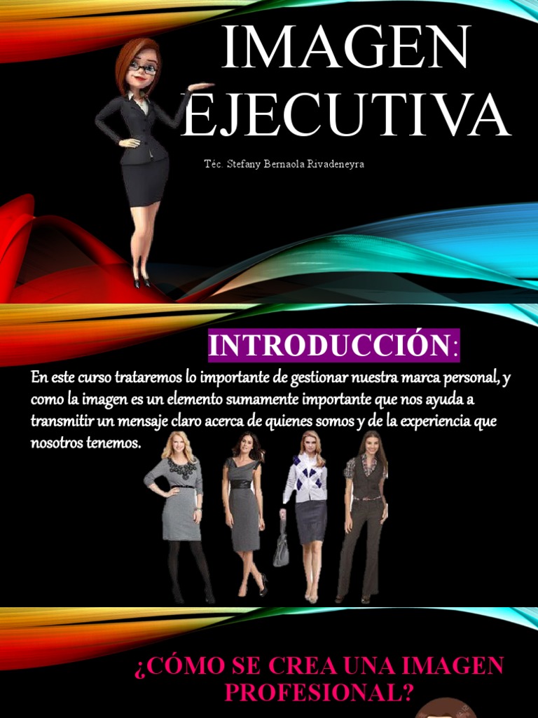 IMAGEN EJECUTIVA: Los 3 pilares para proyectar una buena imagen profesional | PDF | Comunicación ...