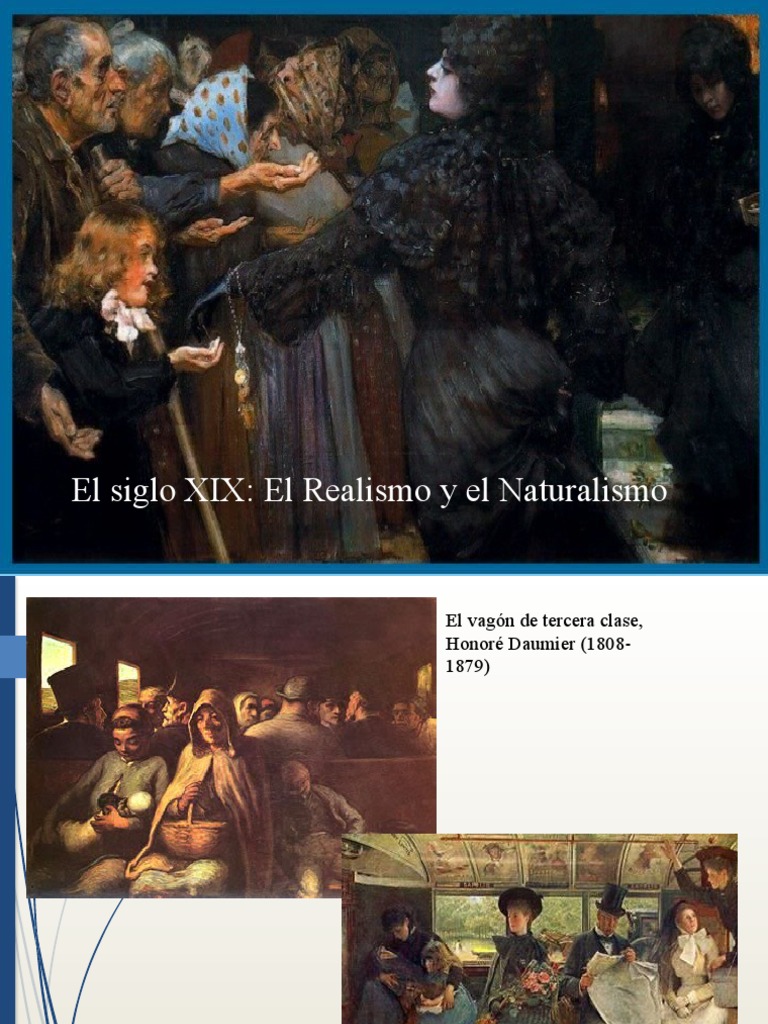 Realismo y Naturalismo en el XIX | PDF | Realismo literario