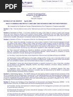 RA 9072 (National Cave Act) | PDF | Cave | Government