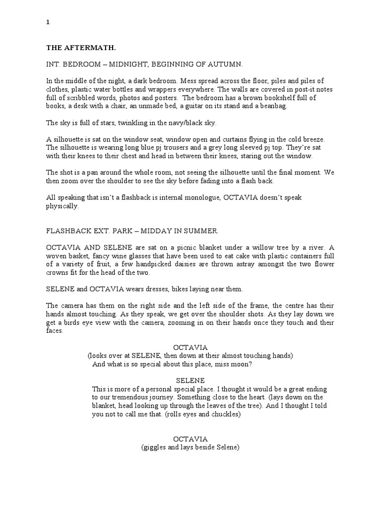 The Aftermath Script | PDF