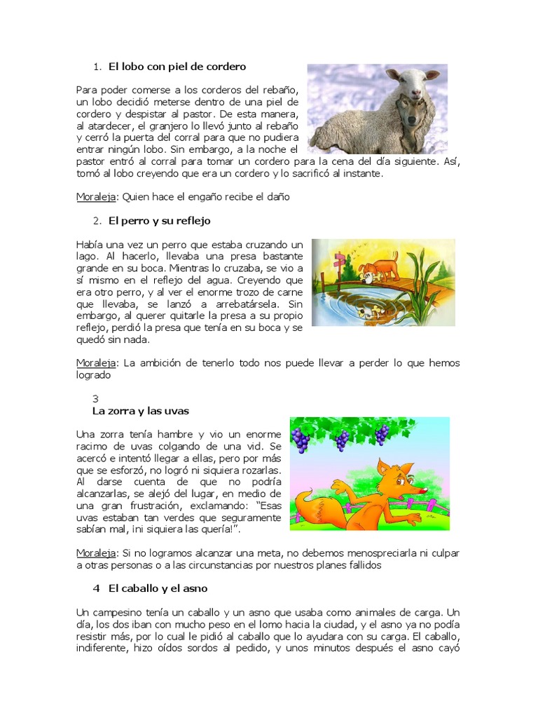 Fabulas | PDF