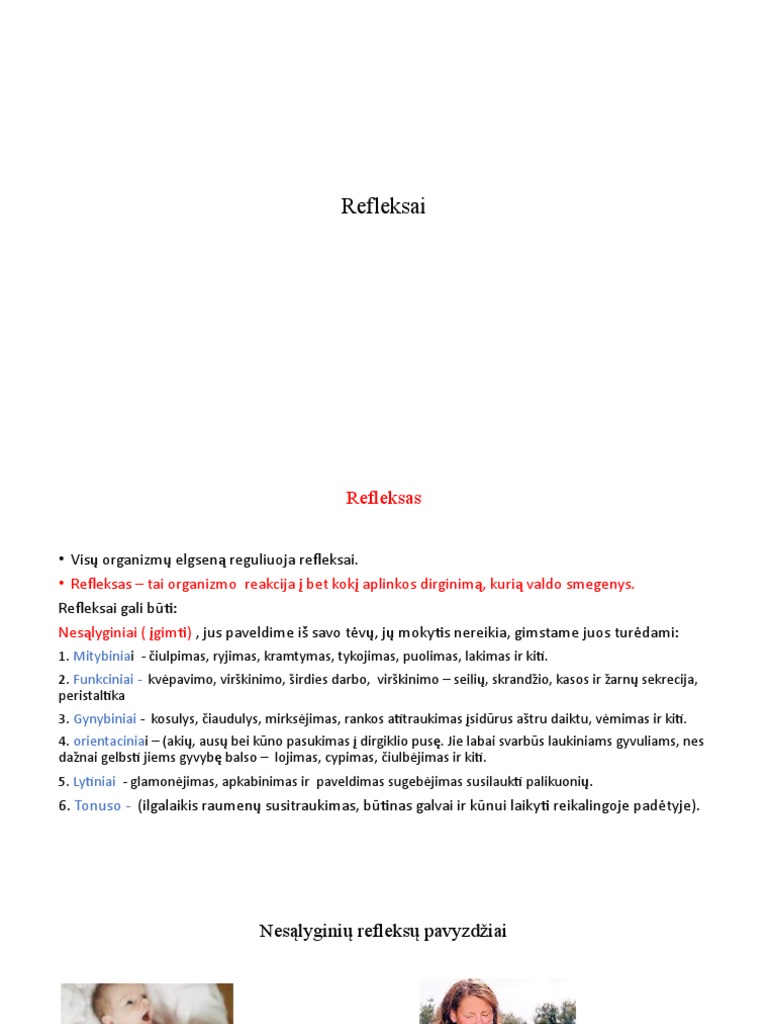 Refleksai | PDF