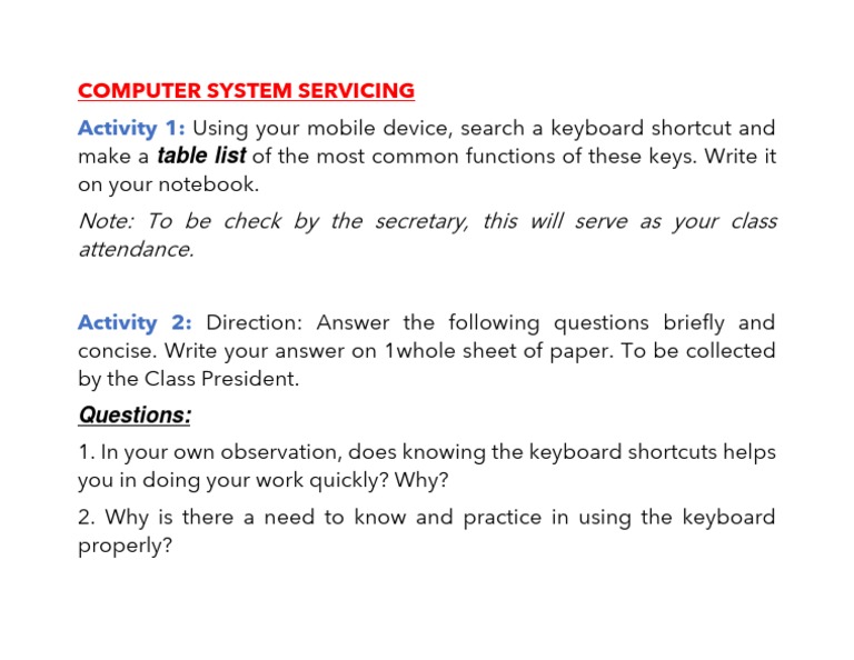 Access Information Using Computer | PDF