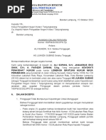 Contoh Kesimpulan Penggugat Perkara Perdata Sengketa Tanah | PDF