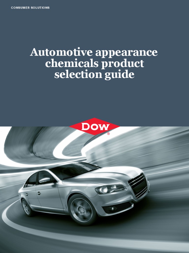 26 1382 01 Automotive Appearance Chemicals Selection Guide | PDF ...