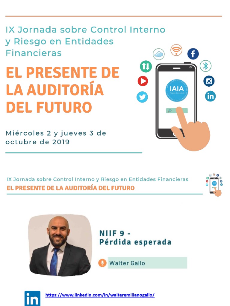 NIIF 9 El Desafío de La Auditoría Interna de Modelos de Pérdida ...