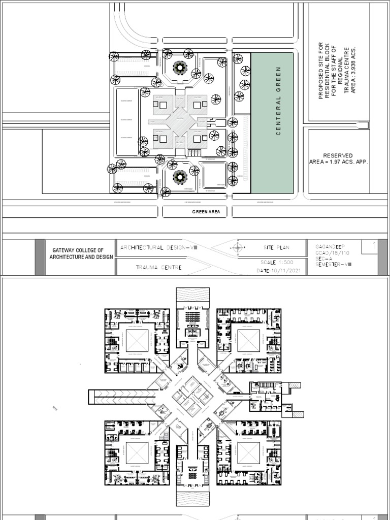 Site Plan Gf Ff Sf Merged Pdf Health Care Medical Specialties