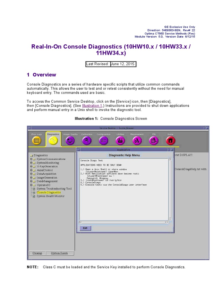 Console Diagnostics | PDF | Command Line Interface | Graphics Processing Unit