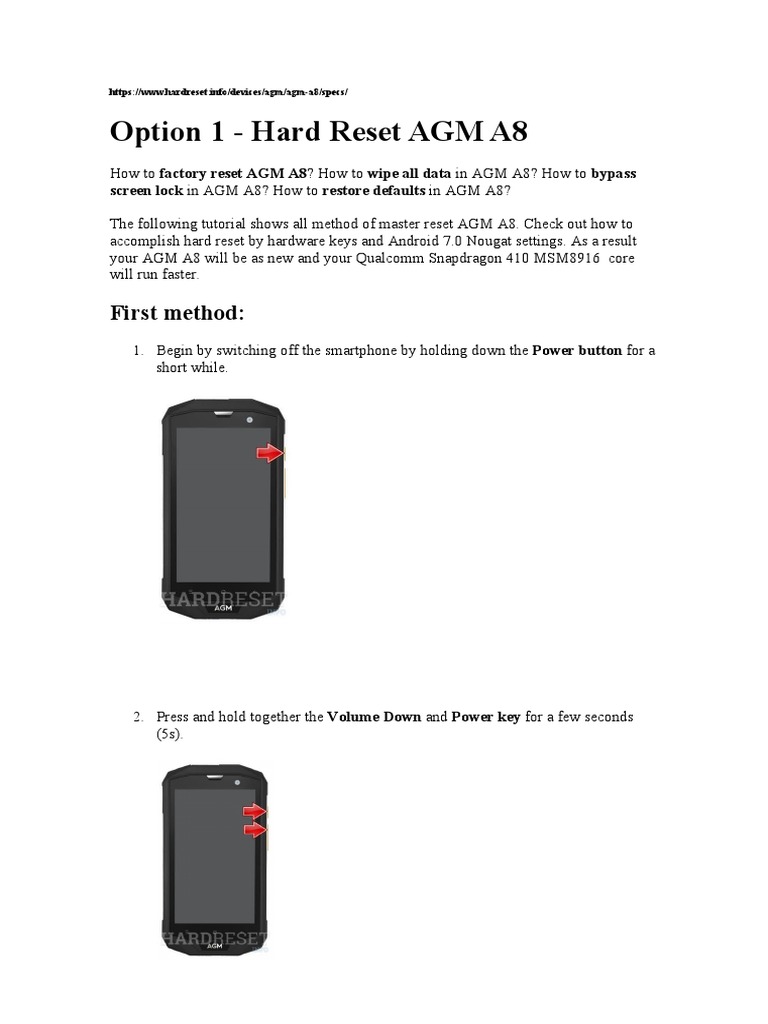 Agm 8 | PDF | Booting | Android (Operating System)