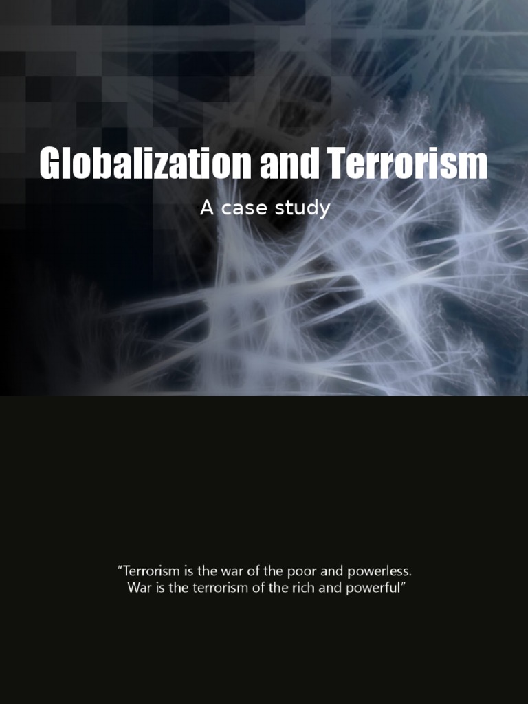 Globalization and Terrorism | PDF | Insurance | Globalization