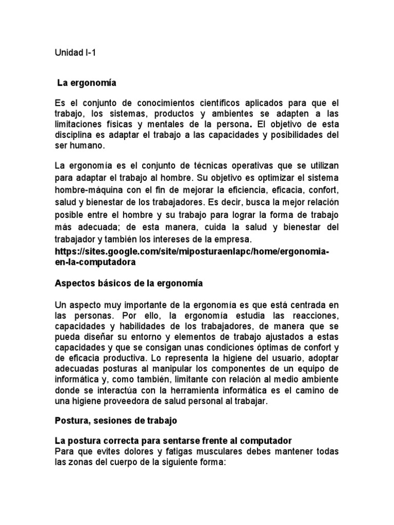 Describir, Conscientemente, Los Aspectos Basicos de La Higiene Del ...