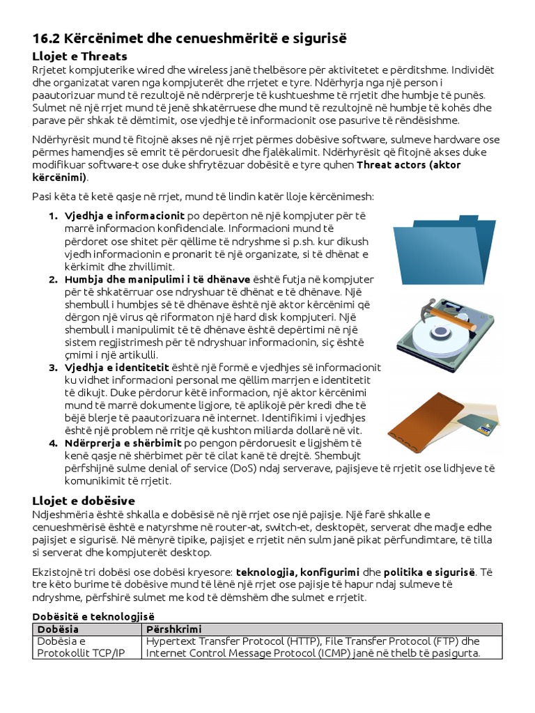 Sulmet Në Rrjet | PDF