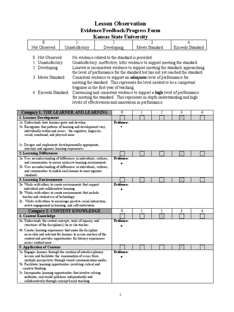 DM Lesson Observation 090122 | PDF | Learning | Teaching Method