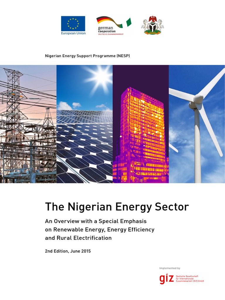 2015-06 - NESP - Energy Sector Study of Nigeria - 2nd Edition | PDF ...