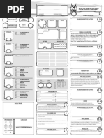 Artificer Character Sheet 5e | PDF
