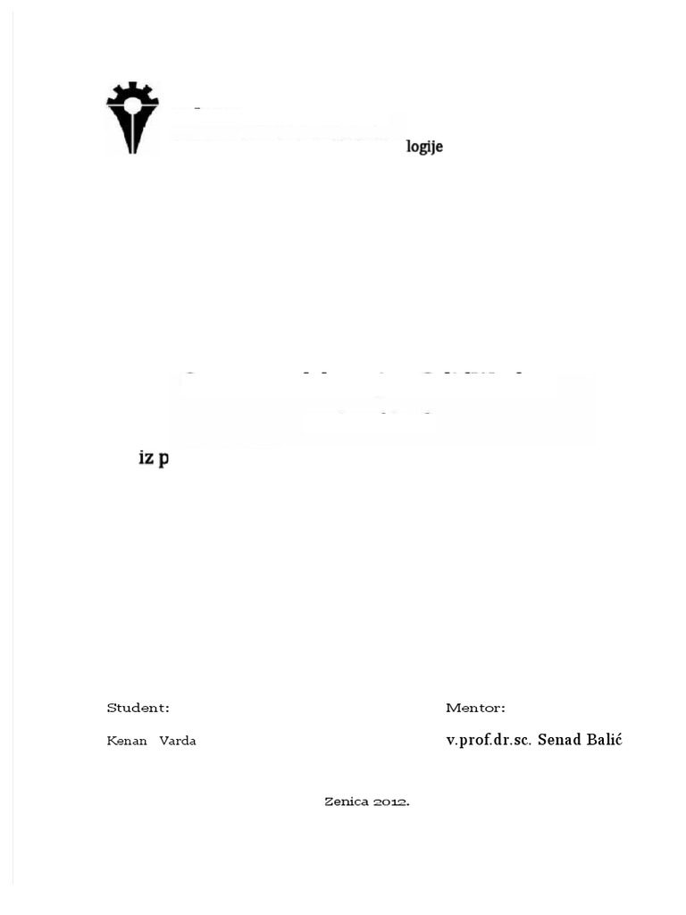 Solidworks Osnove Za Modeliranje | PDF