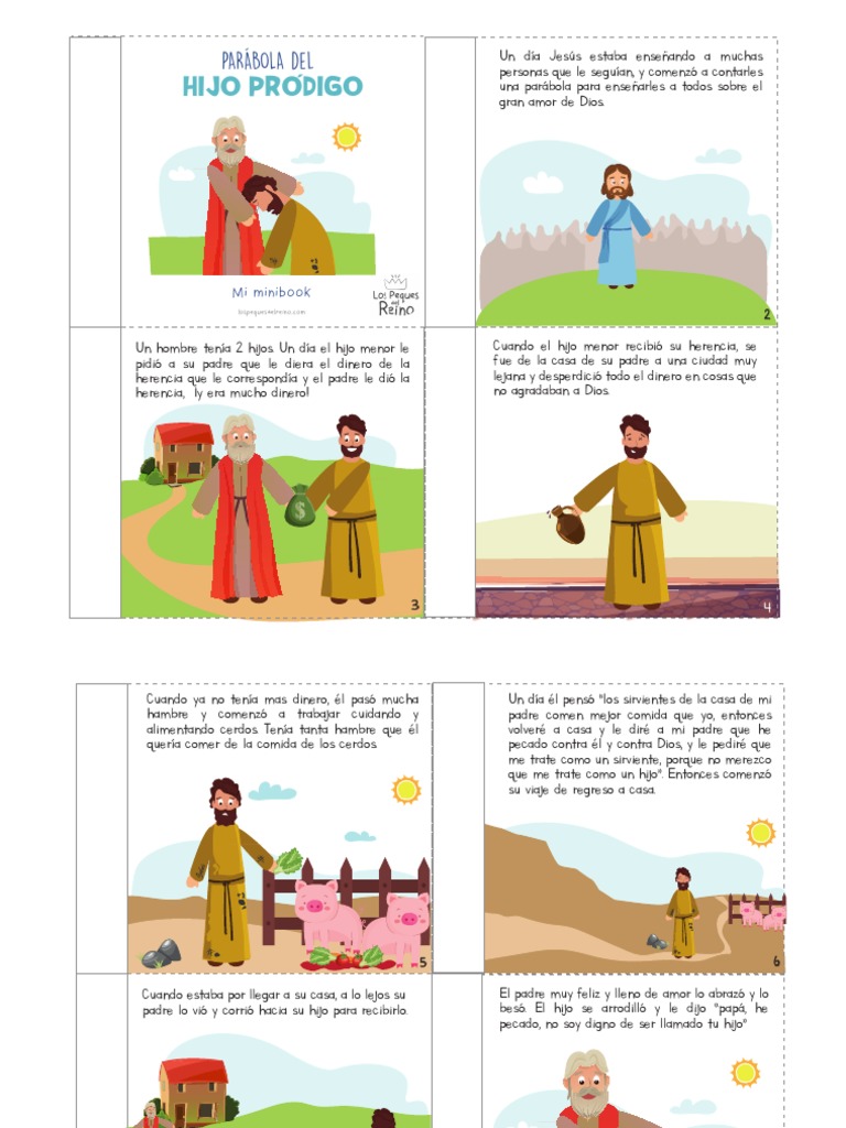 La parábola del hijo pródigo para niños | PDF