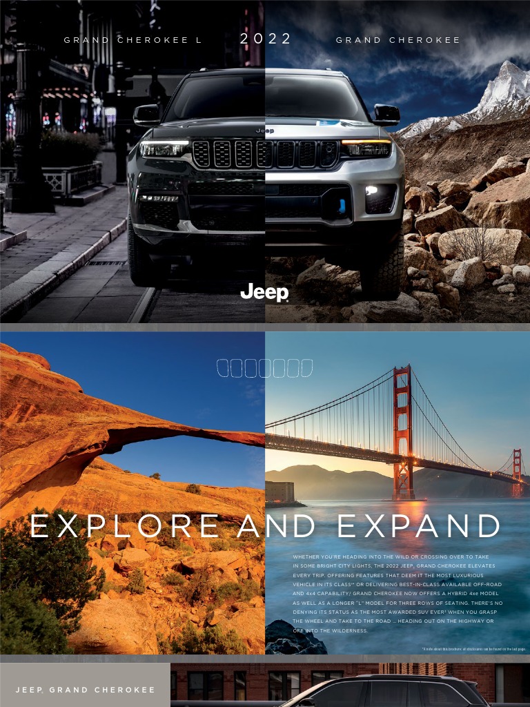 2022 Jeep Grand Cherokee WL Catalog | PDF | Four Wheel Drive | Land ...