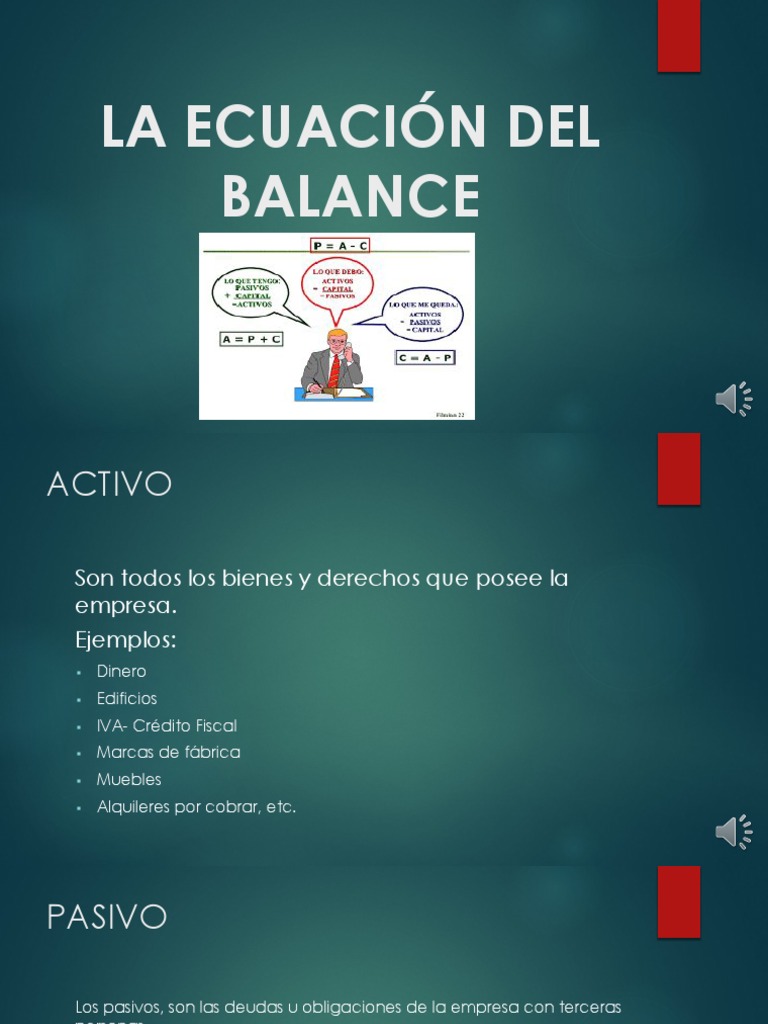 Tema Nº2 La Ecuacion Del Balance | PDF | Contabilidad | Negocios económicos