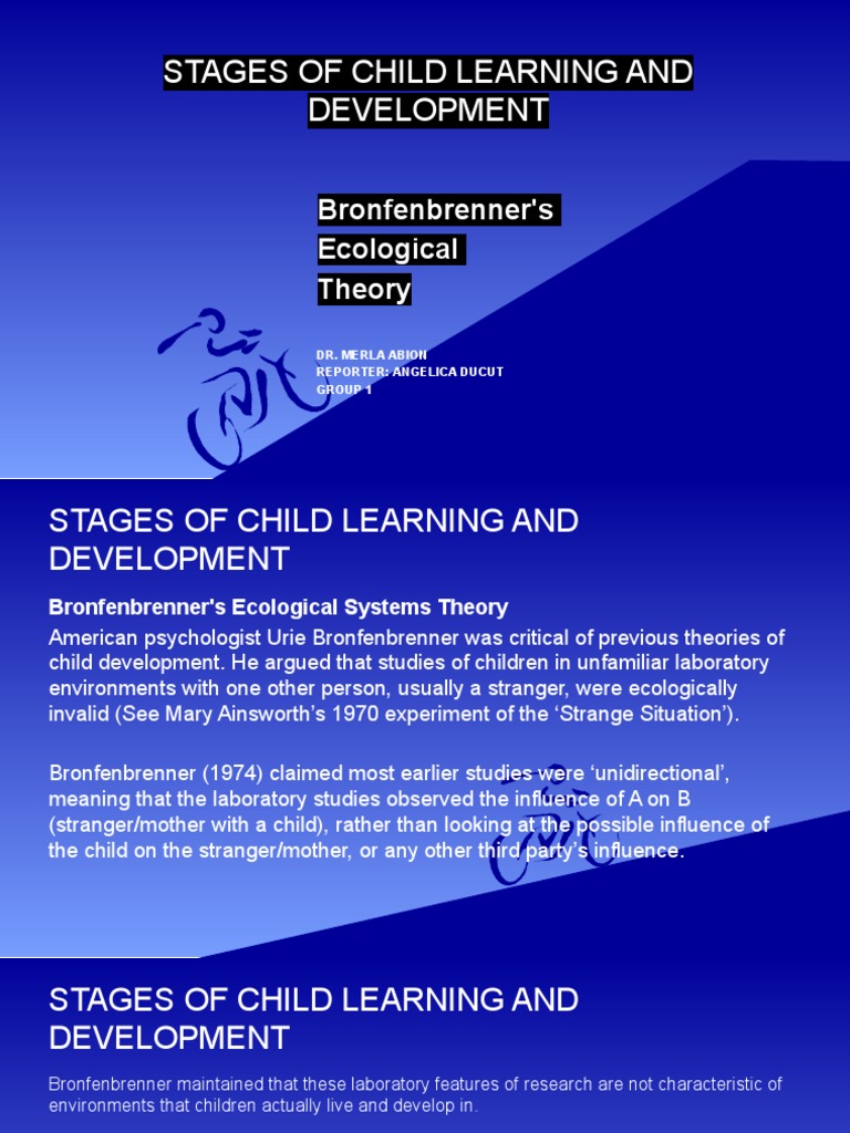 Stages of Child Learning and Development.1 | PDF | Learning | Teachers