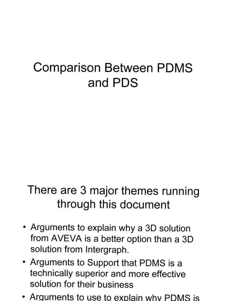 Pdms Pds | PDF