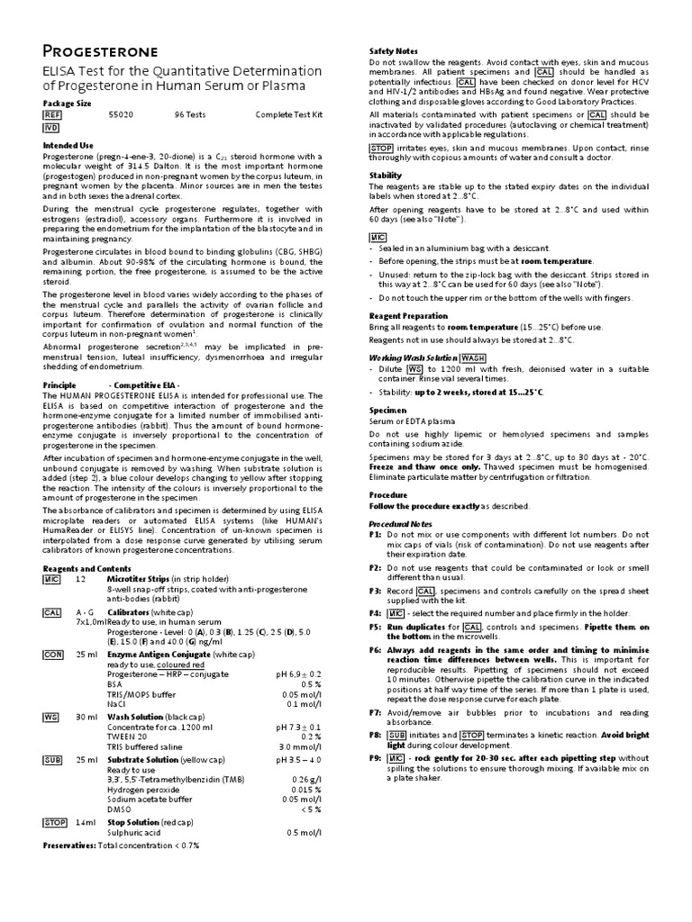 El Prog | PDF | Menstrual Cycle | Progesterone
